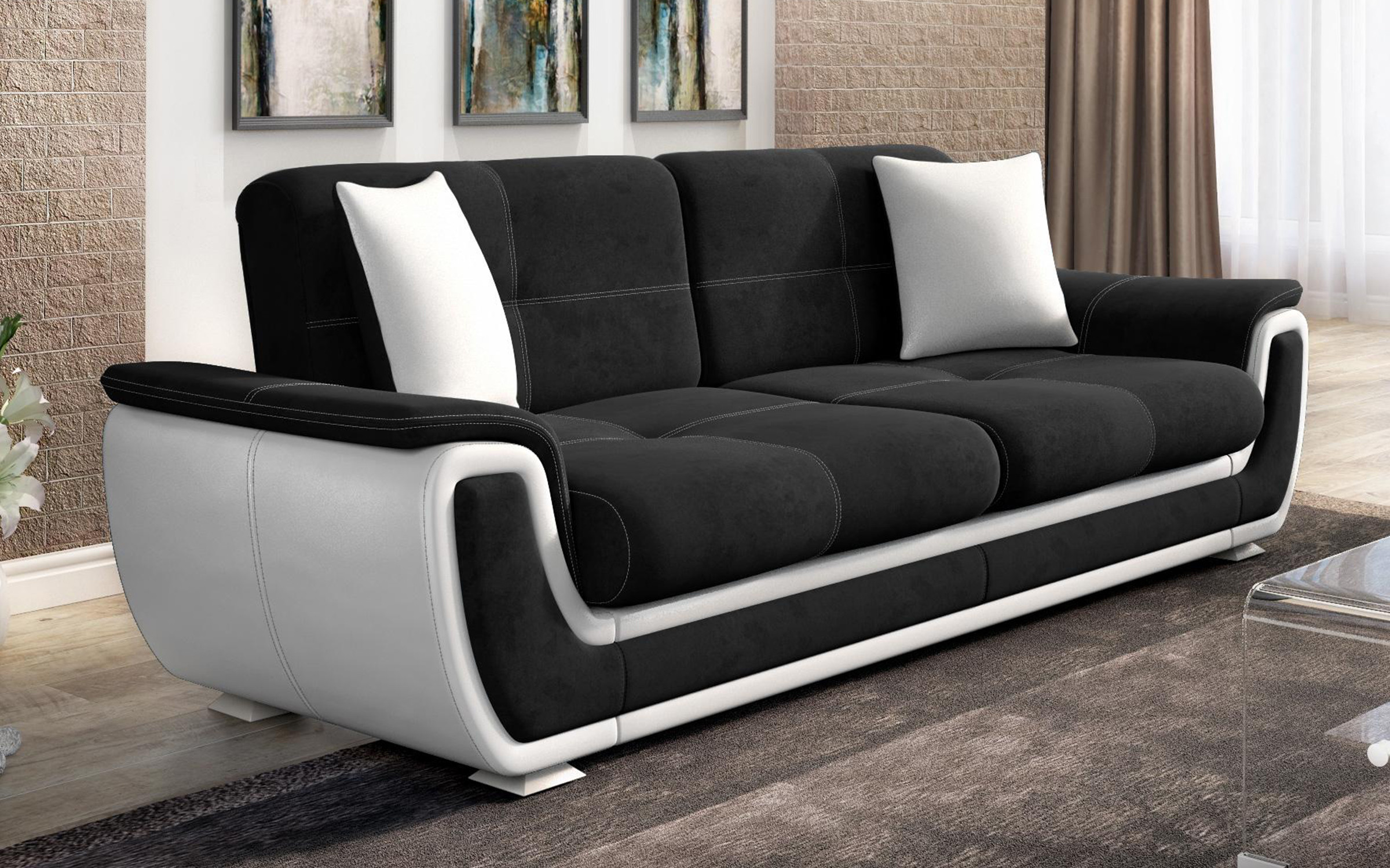 Canapea extensibila click- clack Princess II | Vellea Home